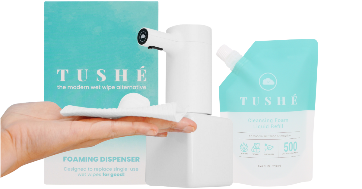 Tushé Official Site | Toilet Paper Foam Products